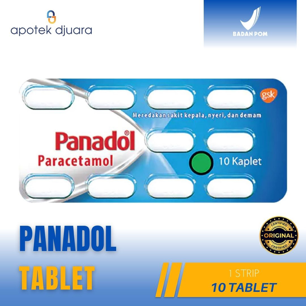 Jual Panadol Biru 10 Tablet - Obat Demam dan Anti Nyeri | Shopee Indonesia