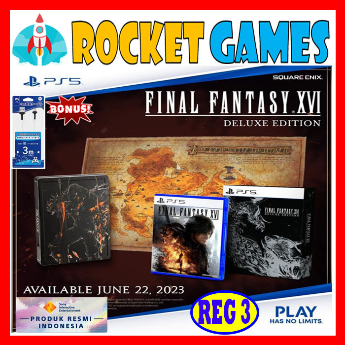 Jual PS5 Final Fantasy XVI / Final Fantasy 16 / FF16 FF XVI DELUXE EDITION | Shopee Indonesia