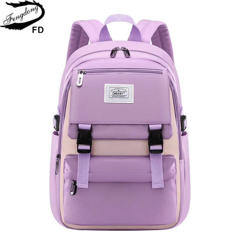 Jual GTB15-Tas Ransel Sekolah Ungu untuk Anak Perempuan Tas Buku ...