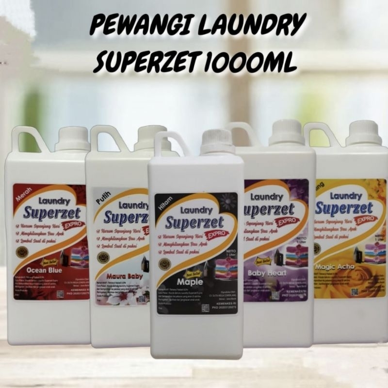 Jual Pewangi Laundry Superzet 1000 Ml | Shopee Indonesia
