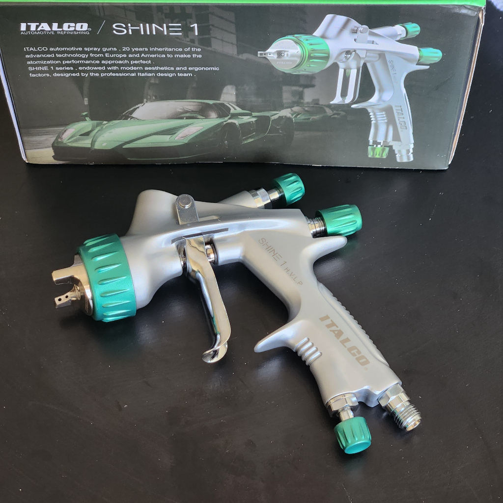 Jual Spray Gun ITALCO Shine 1 - HVLP - LVMP | Shopee Indonesia