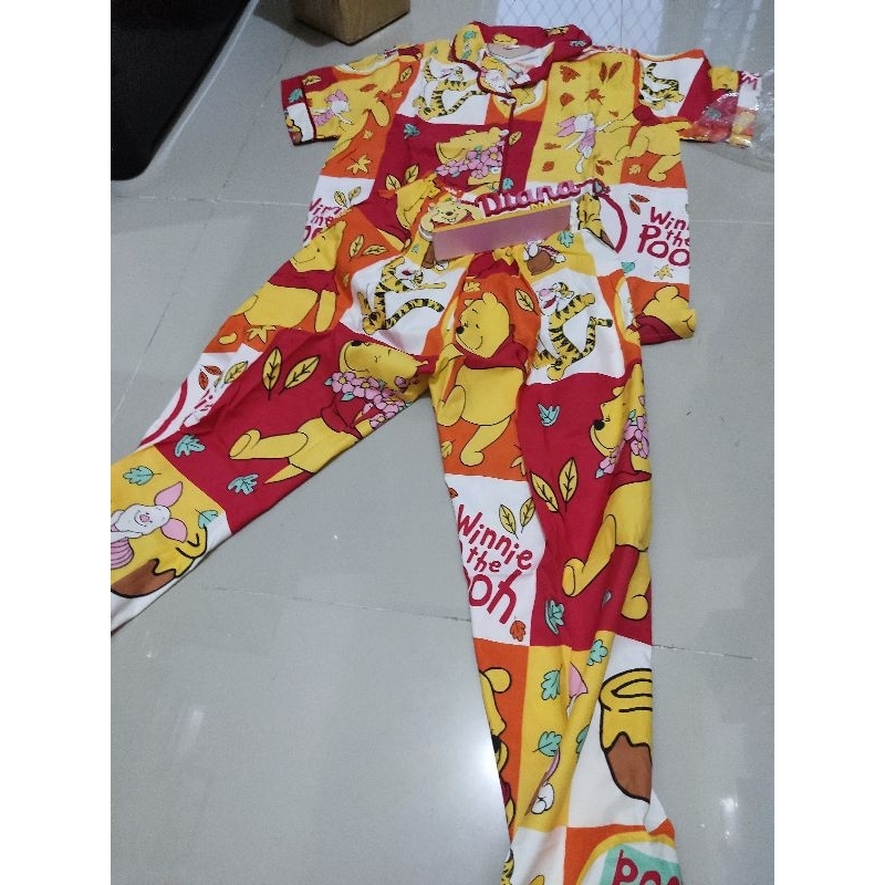 Jual baju tidur winnie the pooh | Shopee Indonesia