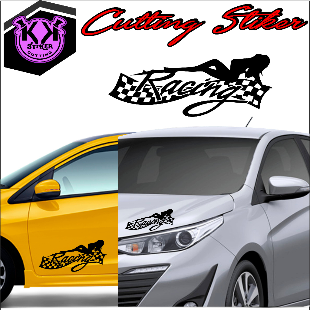 Jual Stikersc 124stickercatingcuttingstiker Racingstiker Sexystiker Mobilstiker Simpel