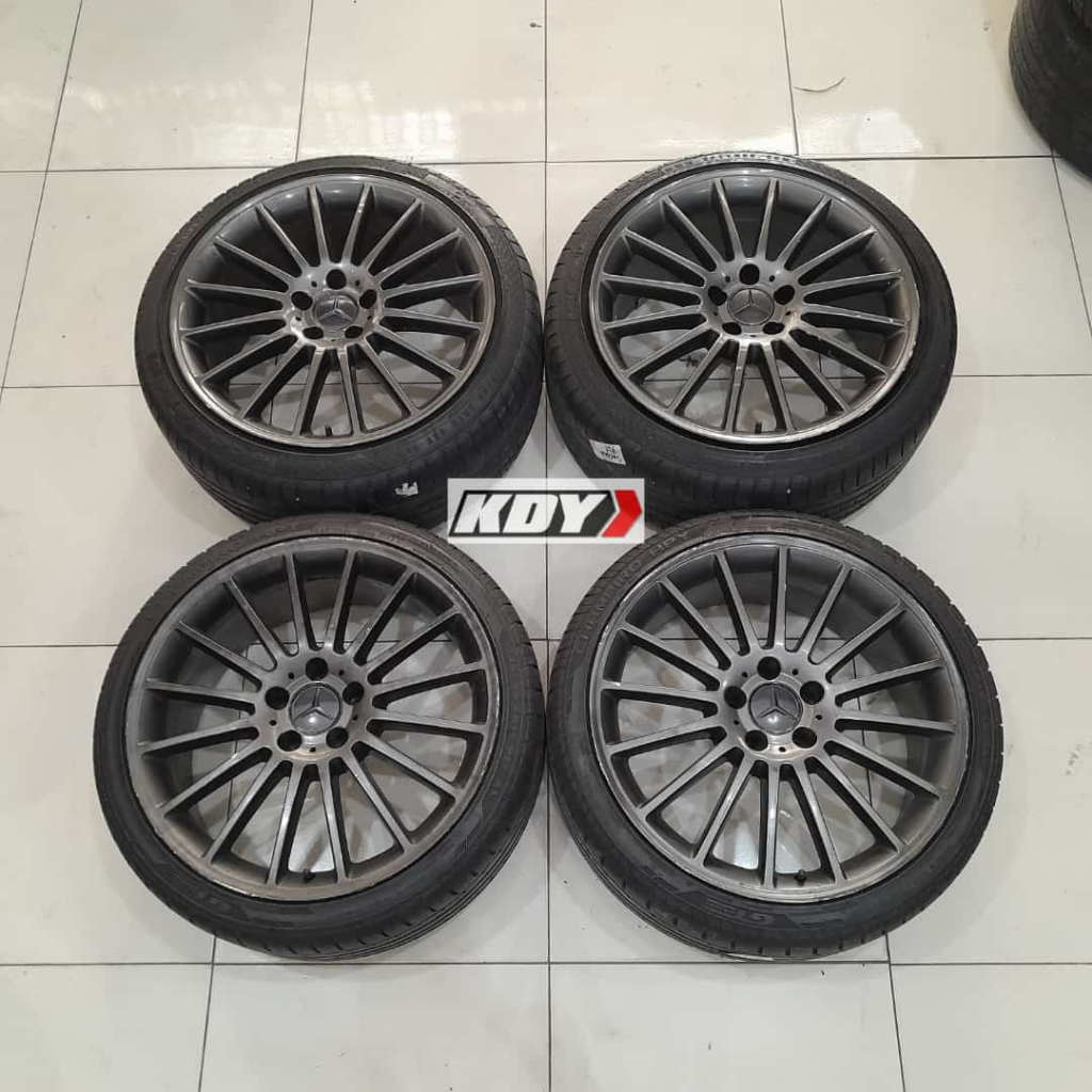Jual Velg Bekas Copotan Mobil Mercy Ring 19 + Ban Seken GT Radial, Accelera | Shopee Indonesia