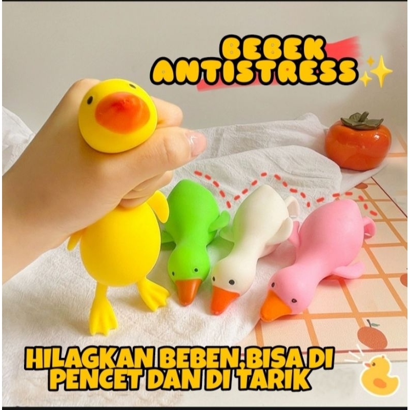 Jual Mainan Squishy Anti Stress bentuk Bebek Mainan Anti Stress Mainan ...