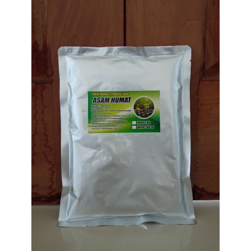 Jual ASAM HUMAT / sodium humat /Humic acid 90% isi 500gram pembenah tanah | Shopee Indonesia