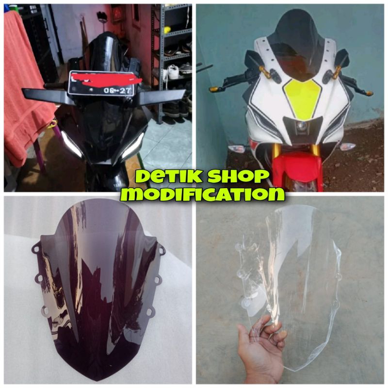 Jual VISOR JENONG R15 V4 WINDSHIELD VISOR R15 V4 | Shopee Indonesia