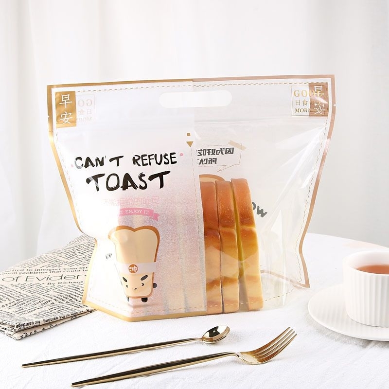 Jual 1pack kantong plastik roti tawar premium tebal with zipper ziplock ...