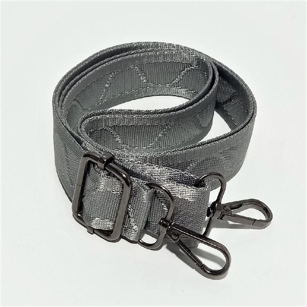 Jual Strap Tali Tas Selempang Nyilon Pengait Besi Hitam | Shopee Indonesia