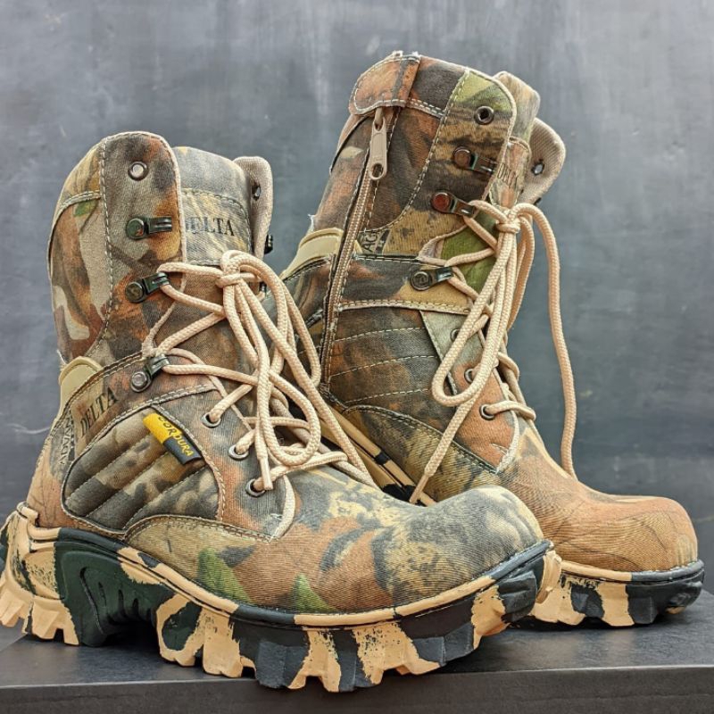 Jual SEPATU DELTA CAMO,SEPATU SAFETY PRIA, SEPATU DELTA TACTICAL BOOTS ...