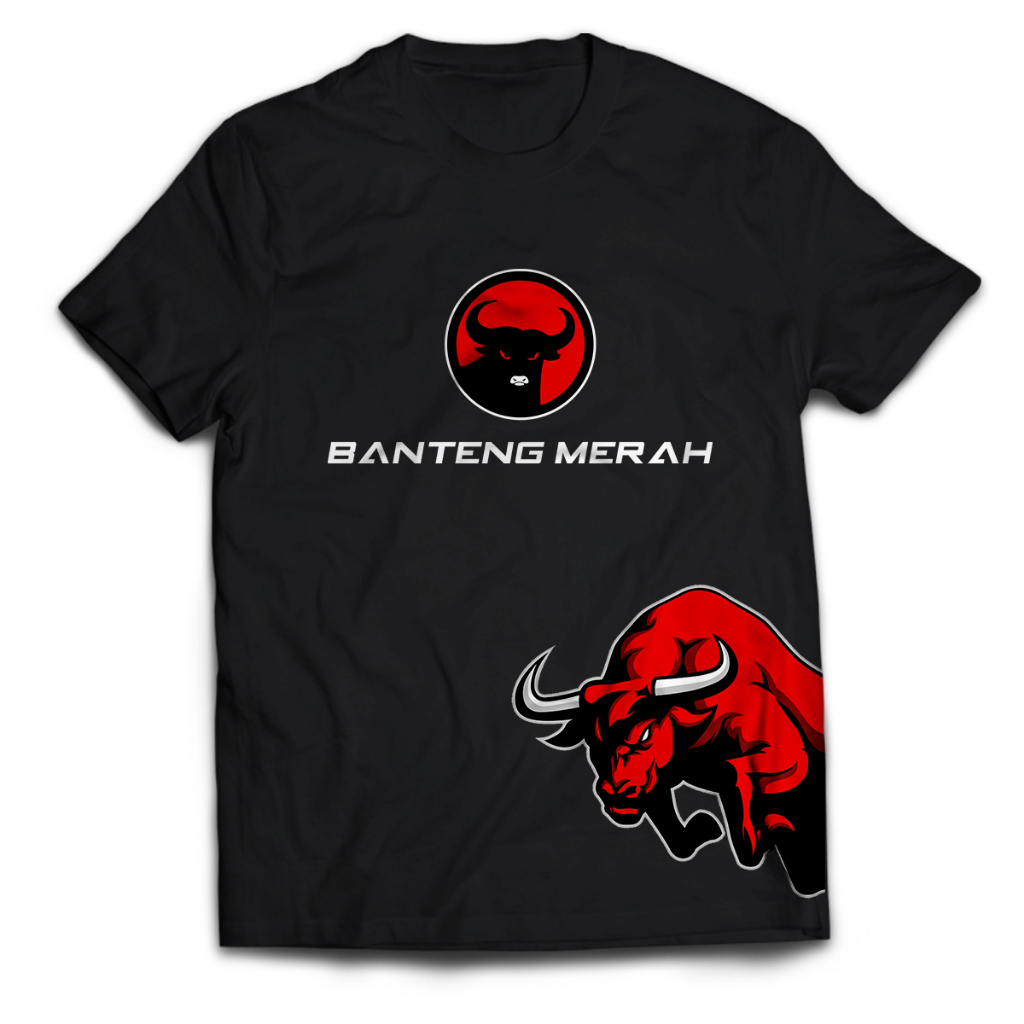 Jual Kaos Pria Pasukan BANTENG MERAH Milenial PDI Perjuangan Dewasa ... Jual Kaos Pria Pasukan BANTENG MERAH Milenial PDI Perjuangan Dewasa ...