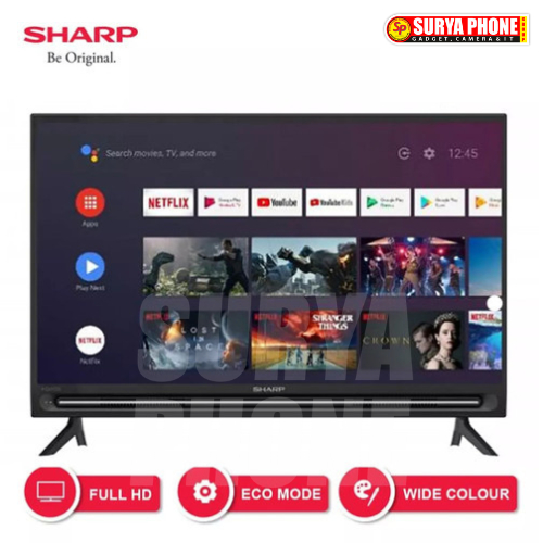 Jual TV SHARP 2T-C32EG1I 32INCH GOOGLE TV | Shopee Indonesia