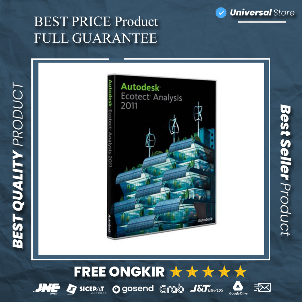Jual Program AutoDesk Auto Desk Ecotect Analysis 11 Premium Full ...