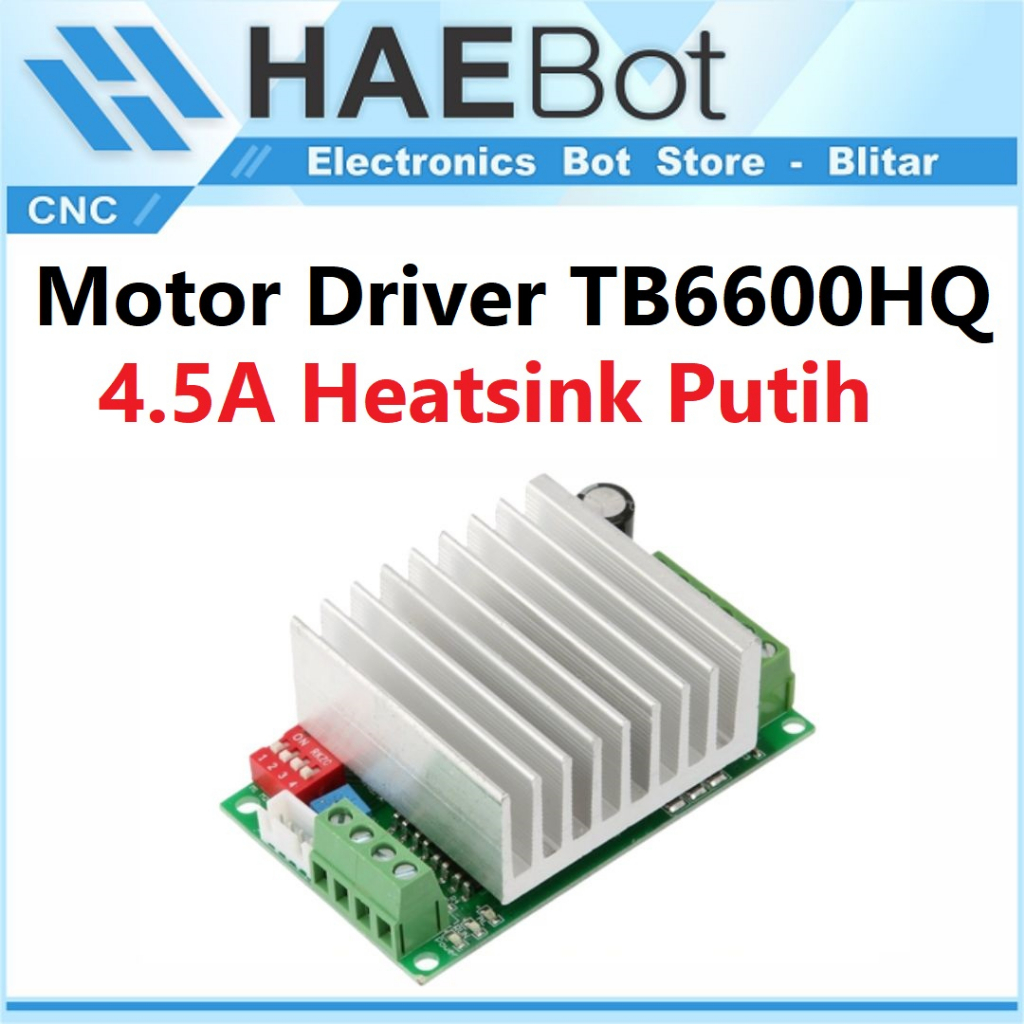 Jual [HAEBOT] Motor Stepper Driver TB6600 TB6600HQ 4.5A 10-45V Nema 17 ...