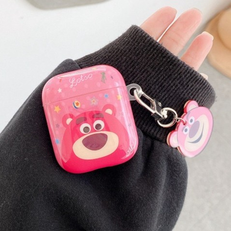 Jual Airpods Case 1 2 3 Pro 2 Lotso Toy Story Soft Case Lotso Bear ...