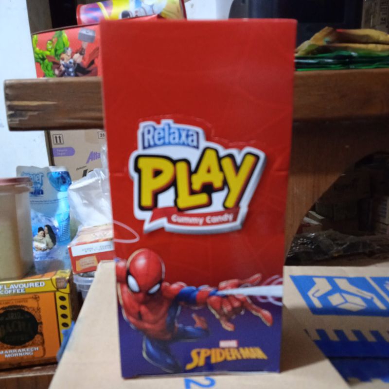 Jual Permen Relaxa Play Marvel Spiderman 1pack | Shopee Indonesia