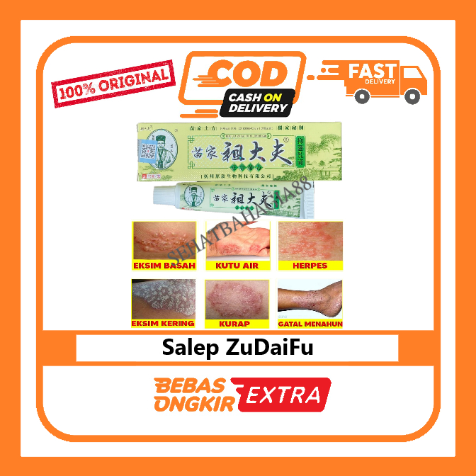 Jual SALEP ZUDAIFU salep gatal/alergi/eksim/kurap/jamur anti bakteri ...