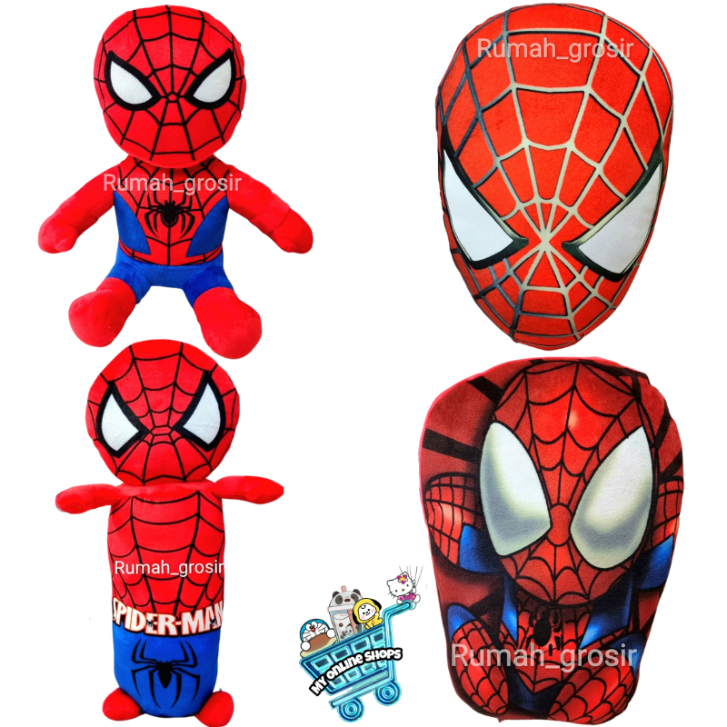 Jual Boneka Spiderman / Bantal Spiderman Lucu Imut | Shopee Indonesia