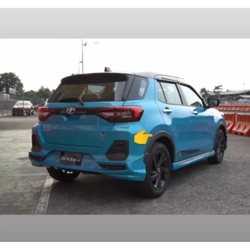 Jual Moulding Spoiler Quarter Belakang Raize / Rocky Original | Shopee ...