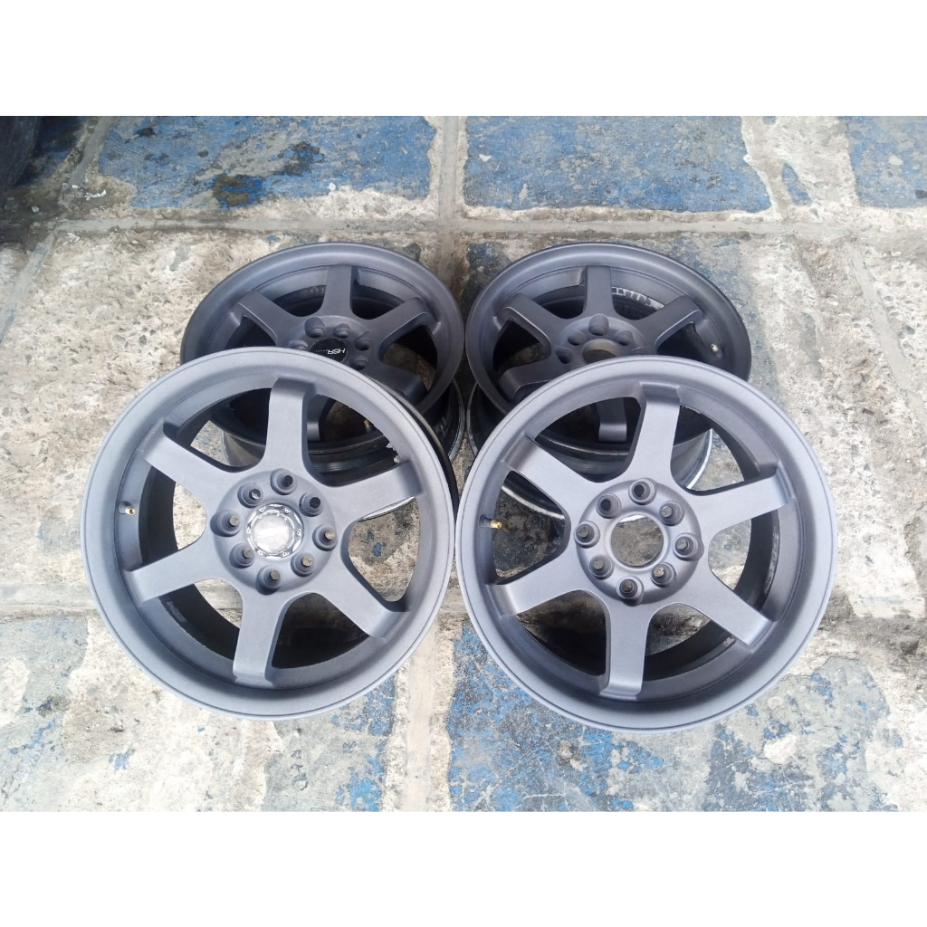 Jual velg bekas te37 ring 15 pcd 4x100 4x114 cocok sigra ayla brio ...