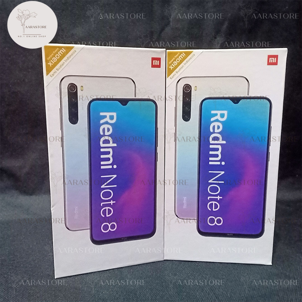Jual KOTAK / DUS REDMI NOTE 8 FREE STIKER & FUll Aksesoris - Fullset ...