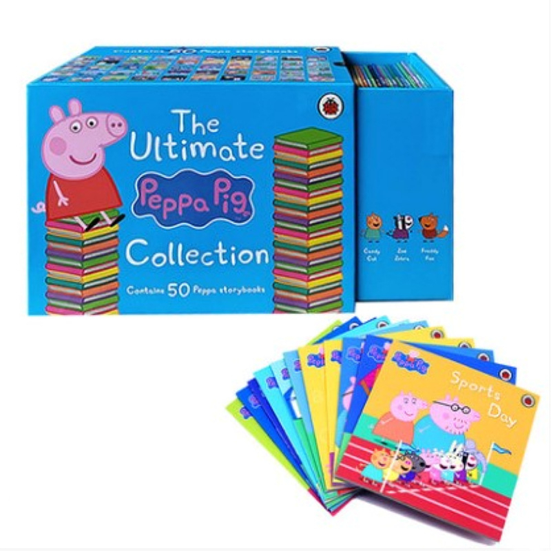 Jual Blue The Ultimate Peppa Pig Laddybird Collection Contains 50 Peppa ...