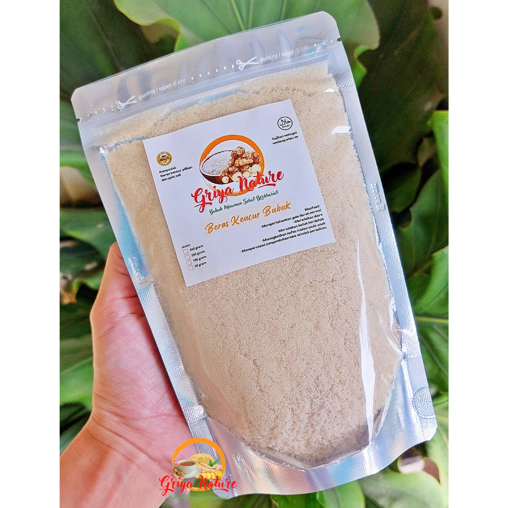 Jual [COD] GRIYA NATURE | Minuman Beras Kencur Bubuk Instant 250 gr ...