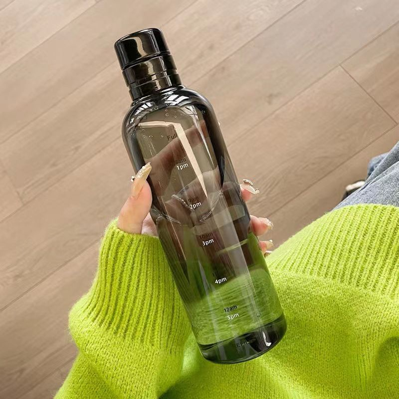 Jual Botol Minum Aesthetic Water Bottle Termos Botol Bening Estetik ...