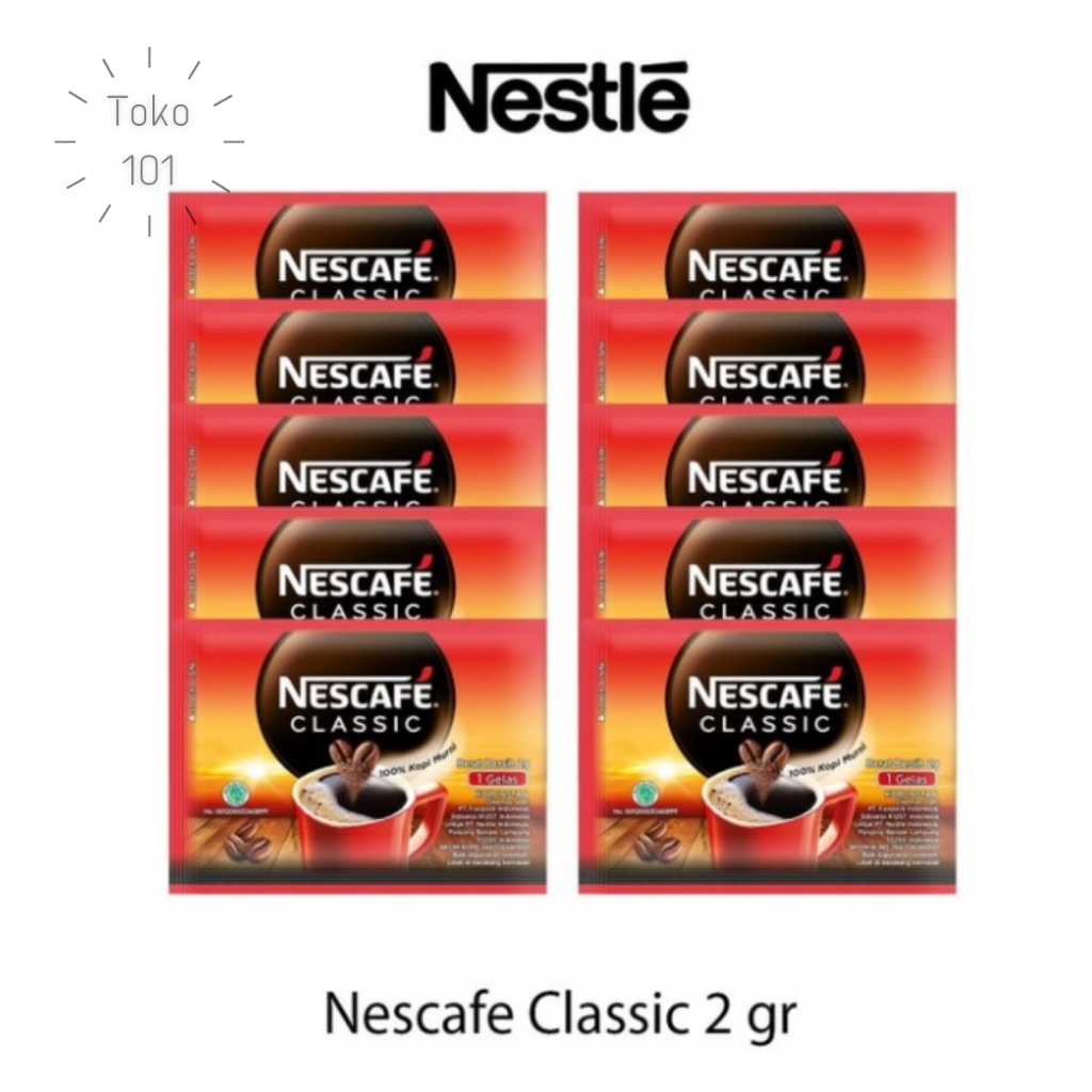 Jual Nescafe Classic Sachet @2gr | Shopee Indonesia