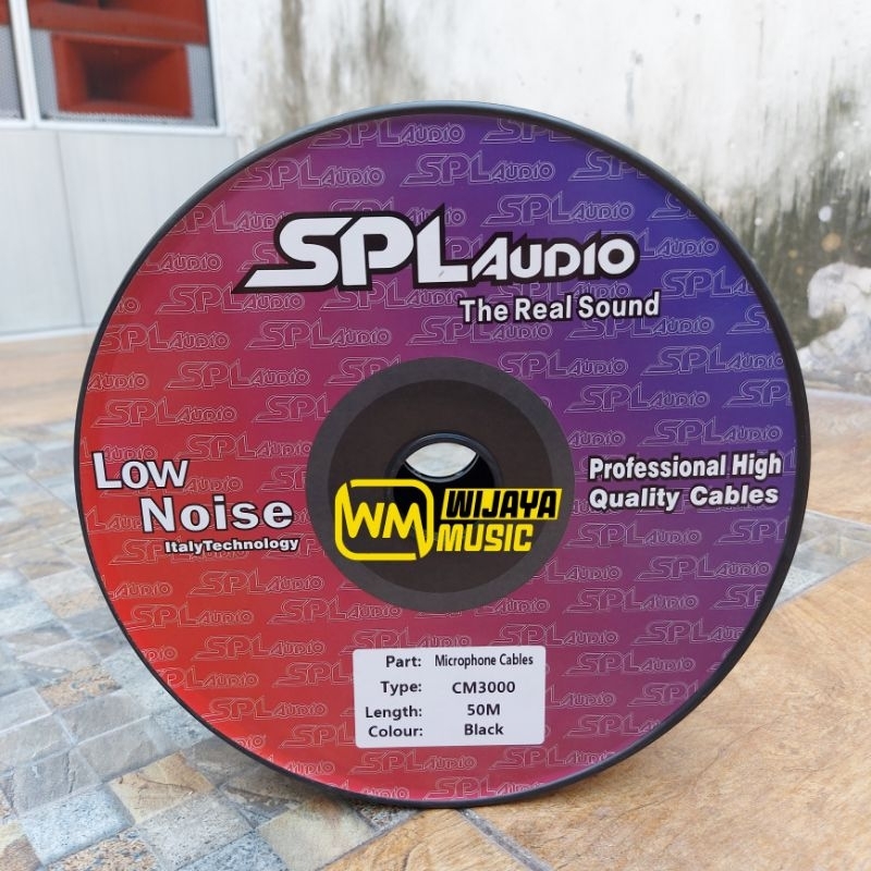 Jual Kabel Microphone SPL Audio CM-3000 ORIGINAL Panjang 100 Meter ...