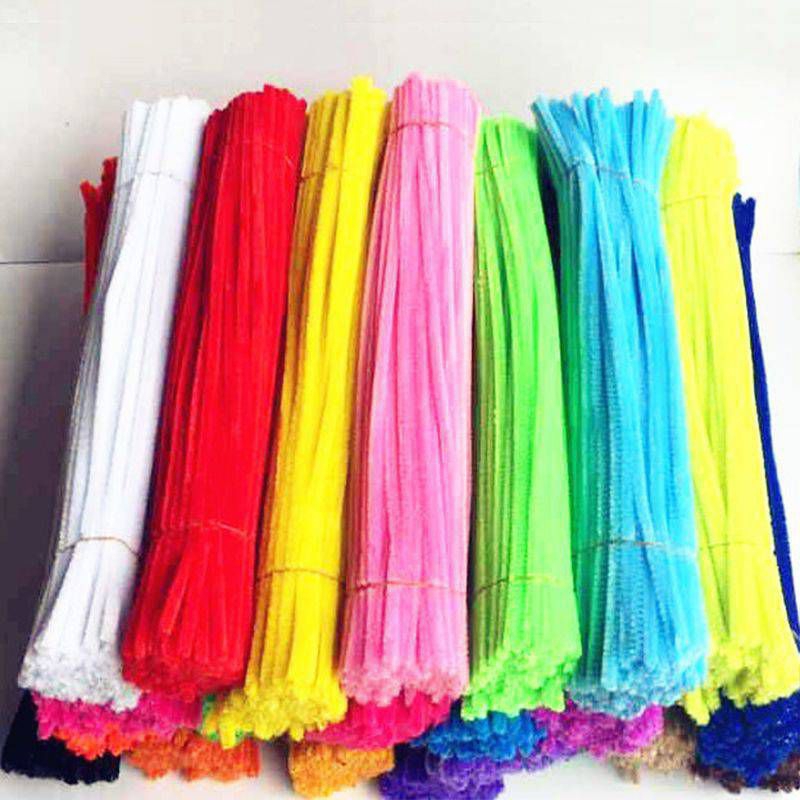Jual 50 pcs Murah Kawat Mercy Pipe Cleaner Kawat Bulu Mercy Polos Kawat ...