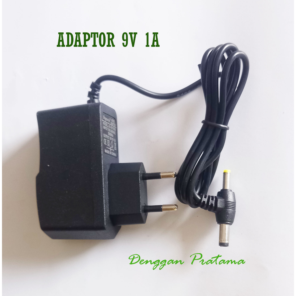 Jual Adaptor 9V 1A Power Switching Adapter AC DC 9v 1a | Shopee Indonesia