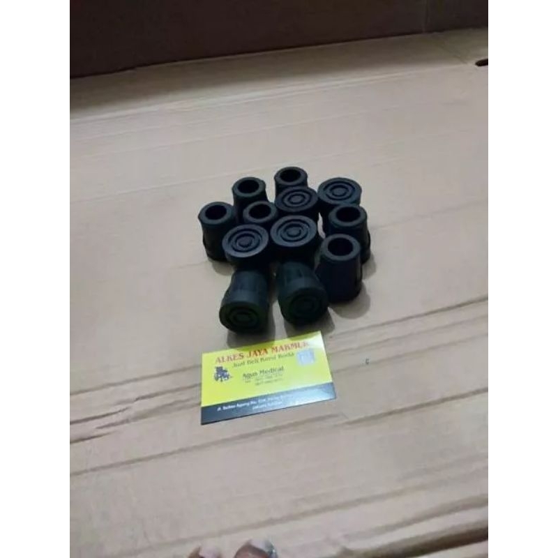 Jual KARET TONGKAT KAKI LURUS/KARET TONGKAT ELBOW.LURUS.LIPAT | Shopee ...