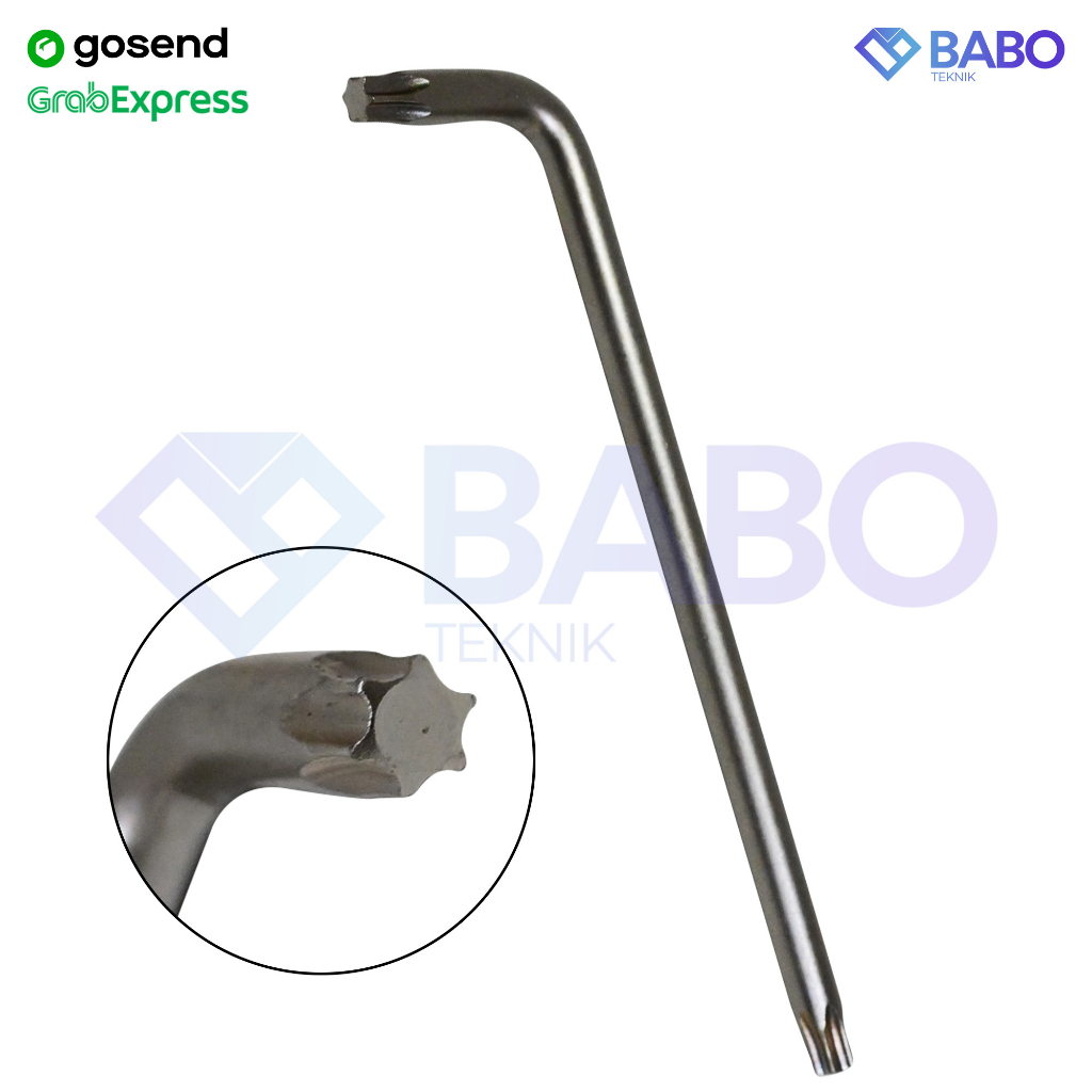 Jual kunci L bintang T30 long / Wipro Allen Key Torx Long | Shopee ...
