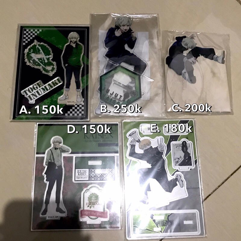 Jual Official Acrylic Standee Inumaki Toge Jujutsu Kaisen | Shopee ...