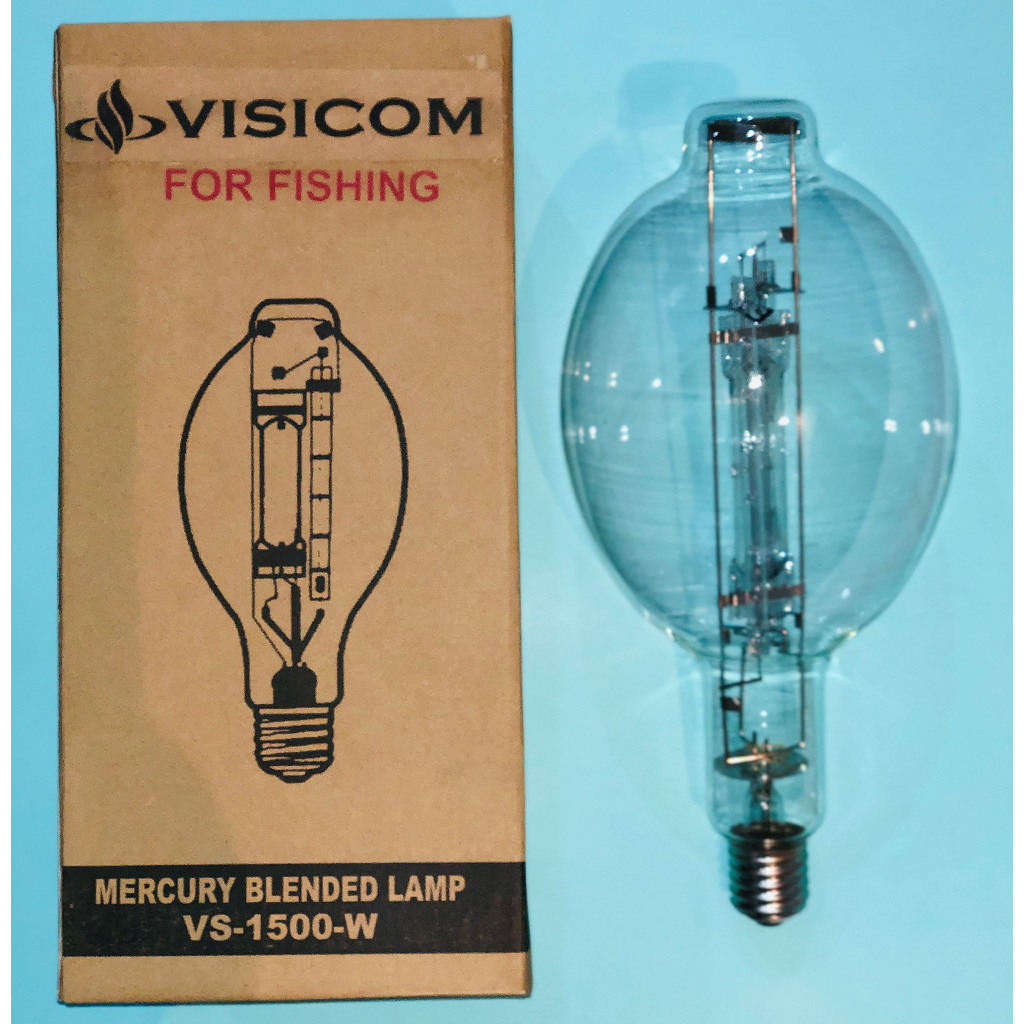 Jual Lampu Mercury Blended 1500 Watt Clear Visicom | Shopee Indonesia