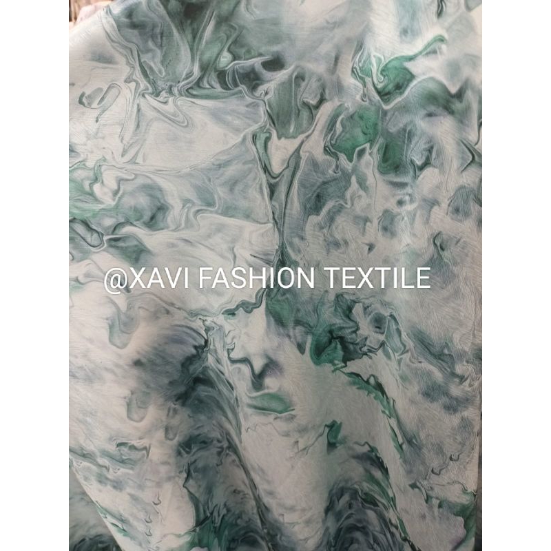 Jual Kain ARM Premium Shimer Silk Abstrak Motif || Harga Per Setengah ...