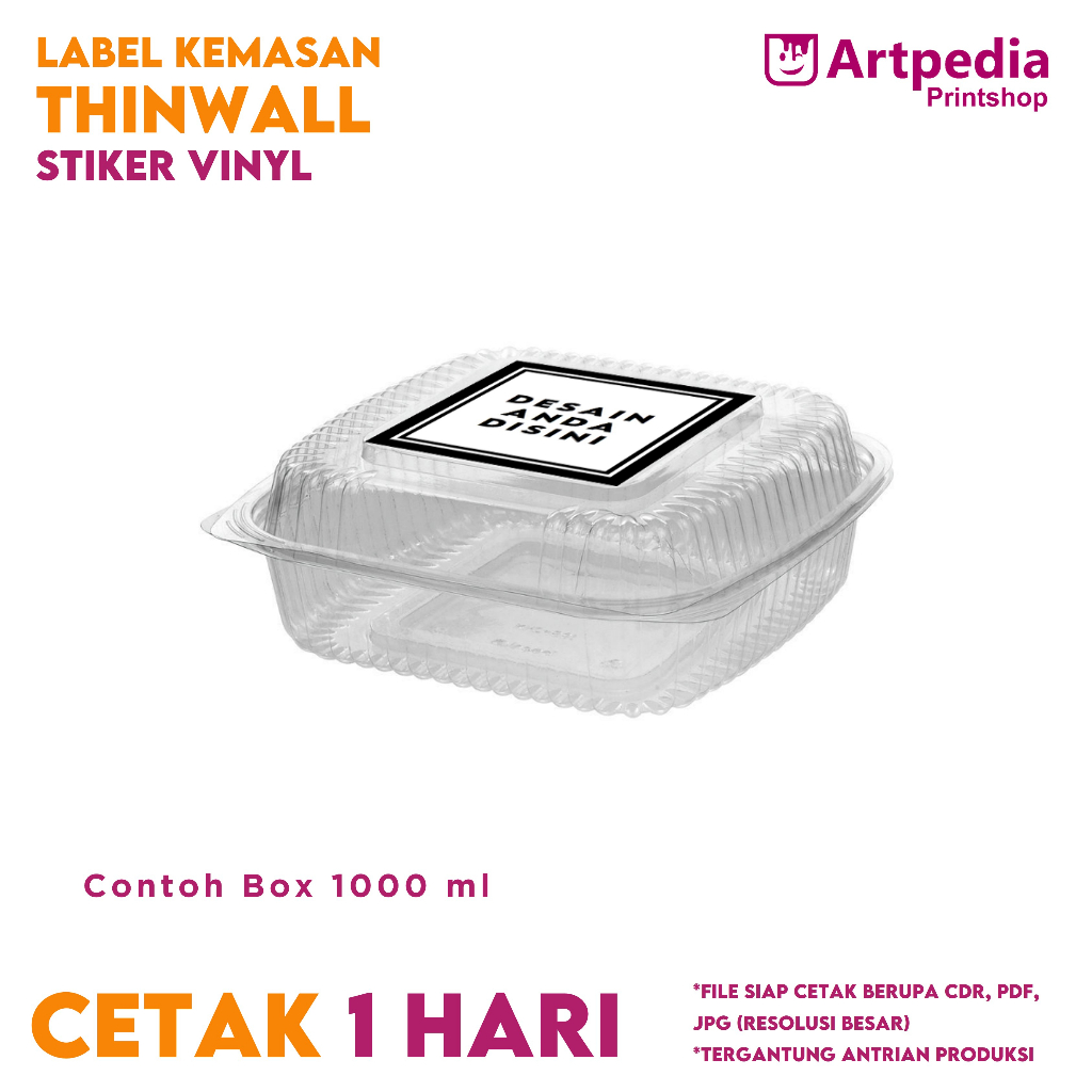 Jual CETAK STICKER / CETAK LOGO / CETAK LABEL KEMASAN / CETAK LABEL ...