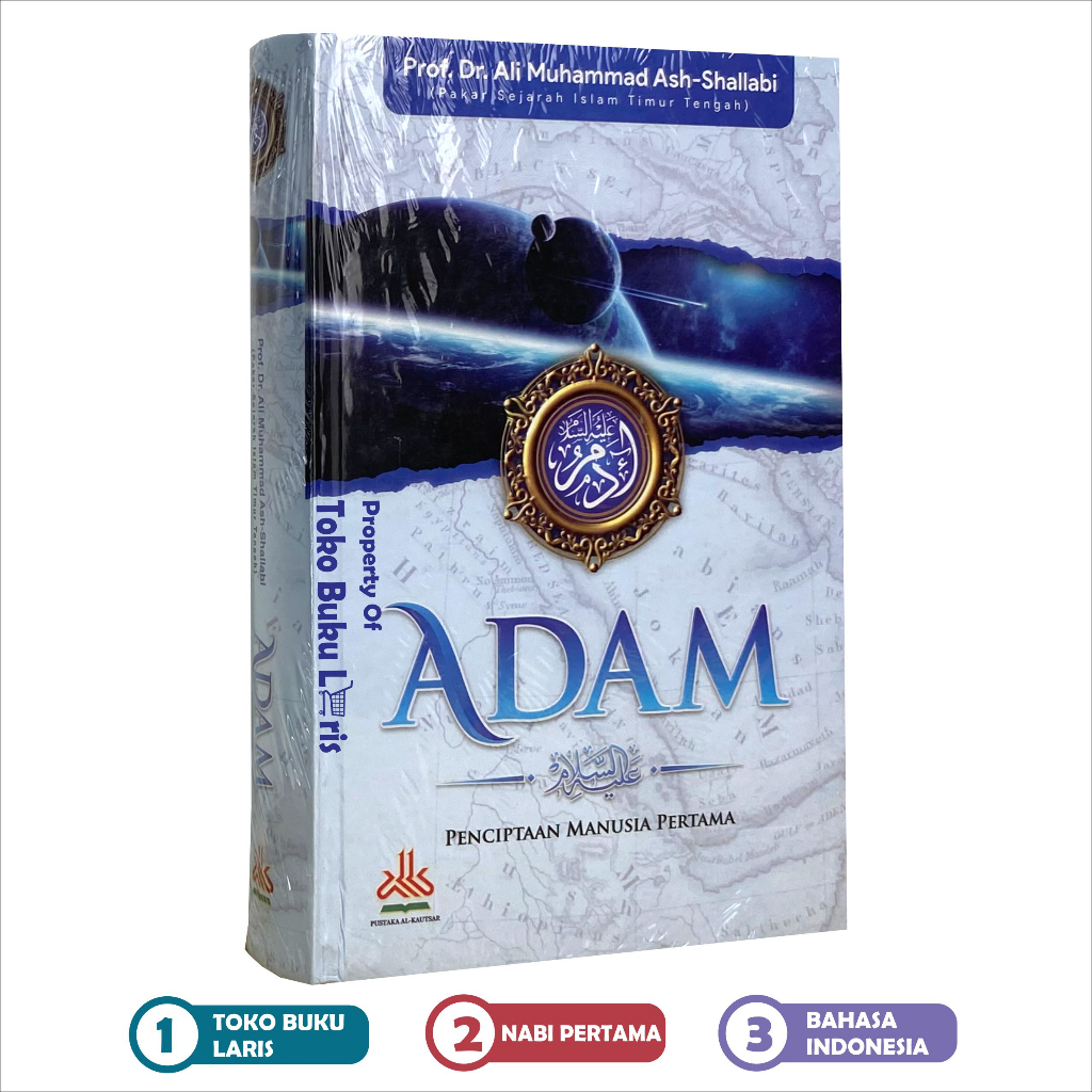 Jual ADAM Alaihissalam Penciptaan Manusia Pertama - Penerbit Pustaka Al ...