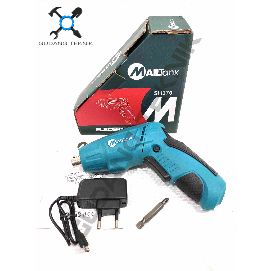 Jual Mesin Bor Screwdriver CORDLESS SH370 MAILTANK / Screw Driver Bor ...