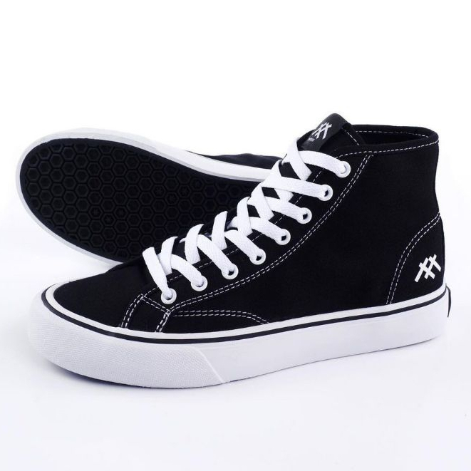 Jual SEPATU SNEAKERS ORIGINAL QUALITY MOOS HI VENOM LITE BLACK WHITE ...