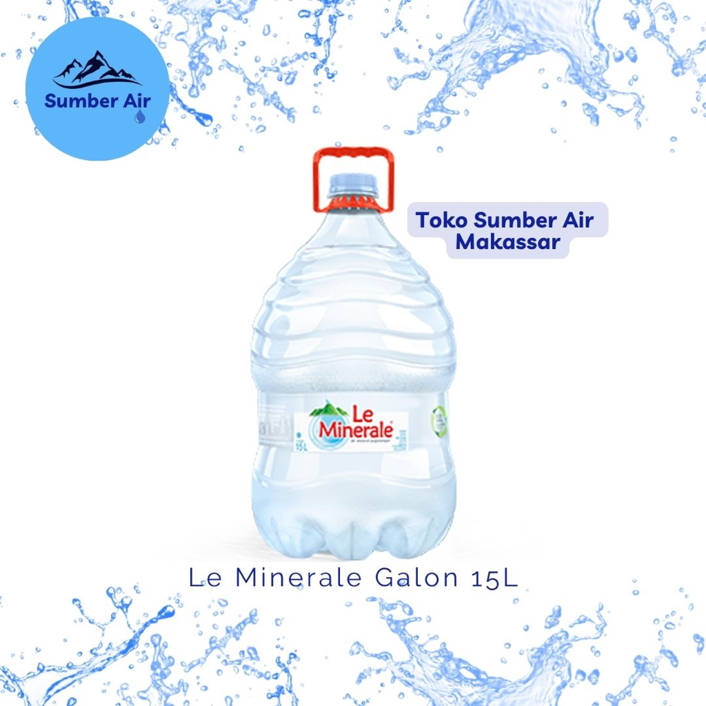 Jual Air Galon Le Minerale 15 liter | Shopee Indonesia