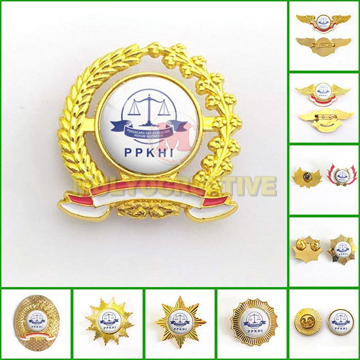Jual Pin PPKHI Pin Bros Wing Logo PPHKI Semua Model | Shopee Indonesia