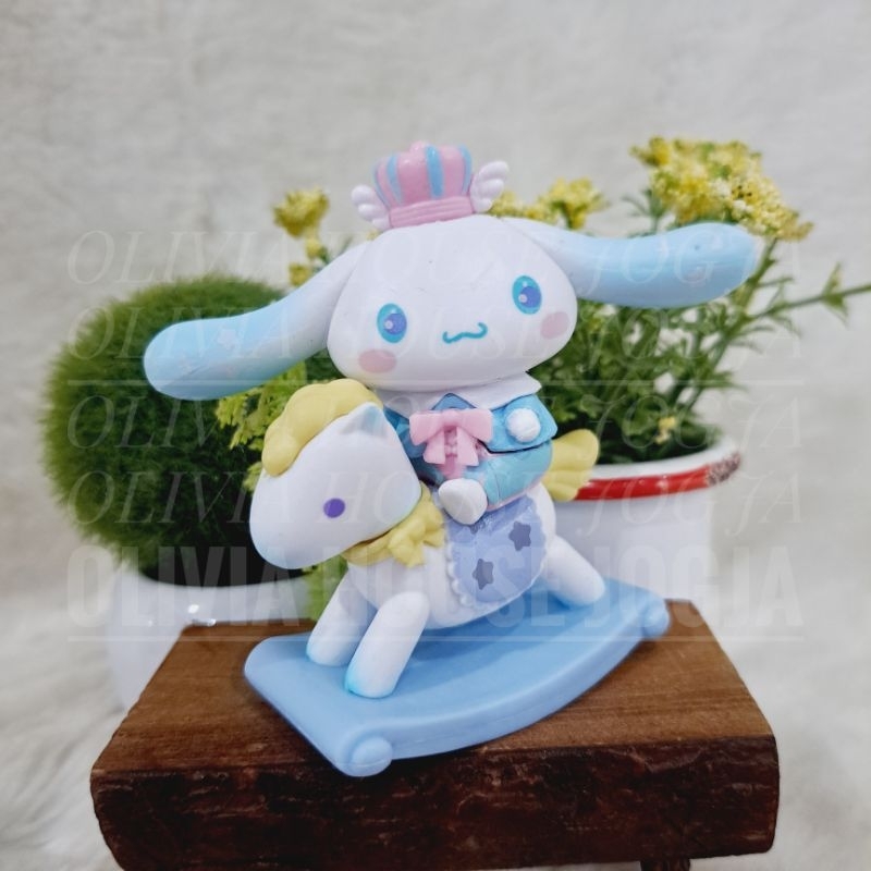 Jual Action Figure Cinnamoroll Kuda Kayu Cake Topper Cinnamoroll Kuda ...