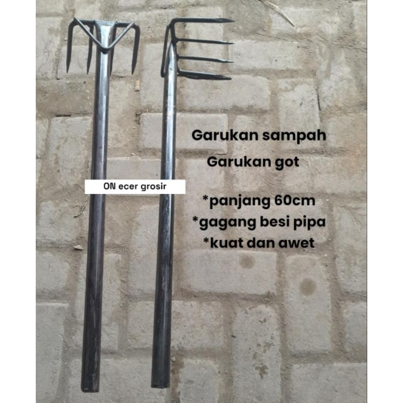 Jual Garukan sampah/garukan got/alat kebersihan | Shopee Indonesia