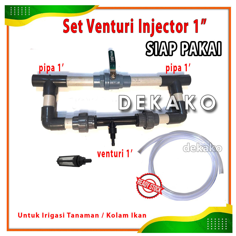 Jual Paket Venturi Set 1 Inch pipa 1 inch Siap Pakai untuk irigasi pertanian dan kolam | Shopee ...