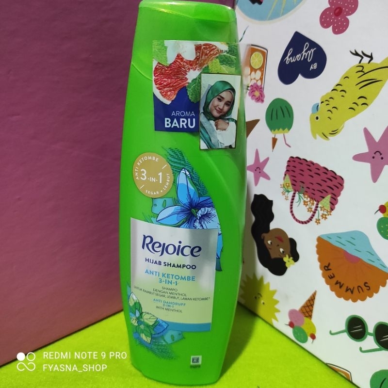 Jual Rejoice hijab shampo anti ketombe 3in1 340ml | Shopee Indonesia