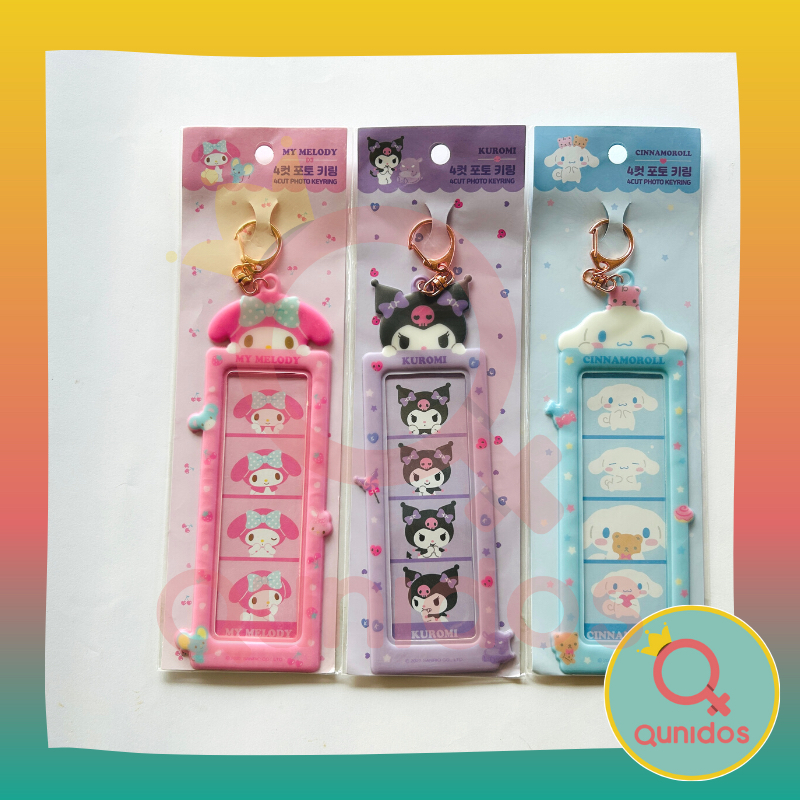 Jual [SANRIO] 4 cuts photo holder | 4-cut photos keychain my melody ...
