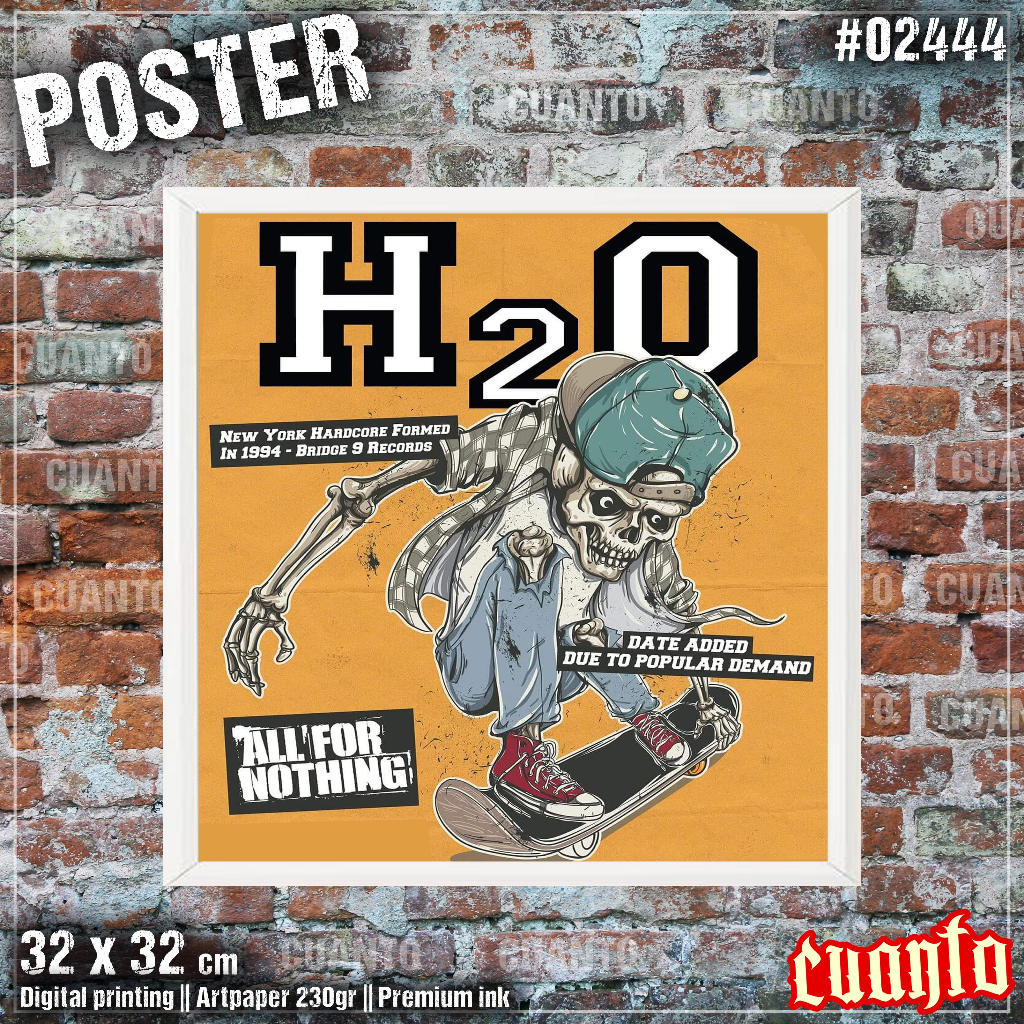 Jual Poster Band Hardcore H2O | Shopee Indonesia