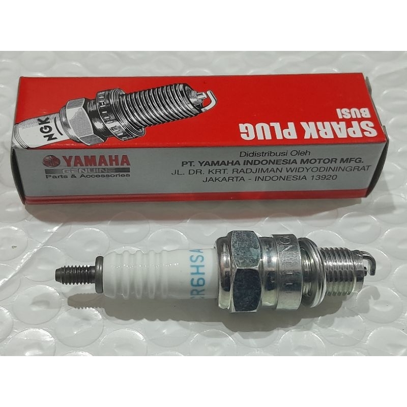 Jual BUSI SPARK PLUG INJEKSI NGK CR6HSA YAMAHA MIO J M3 KODE PART 94700-00372 ORIGINAL | Shopee ...